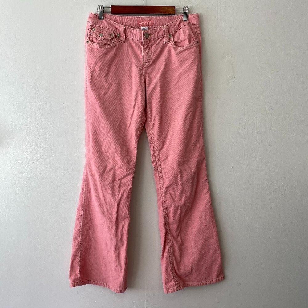Vintage Aeropostale Pink Corduroy Bootcut Pants Women… - Gem